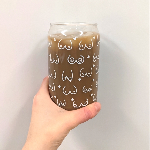Dining | Boobies Can Glass Boobs Coffee Cup All Boobies Are Beautiful ...